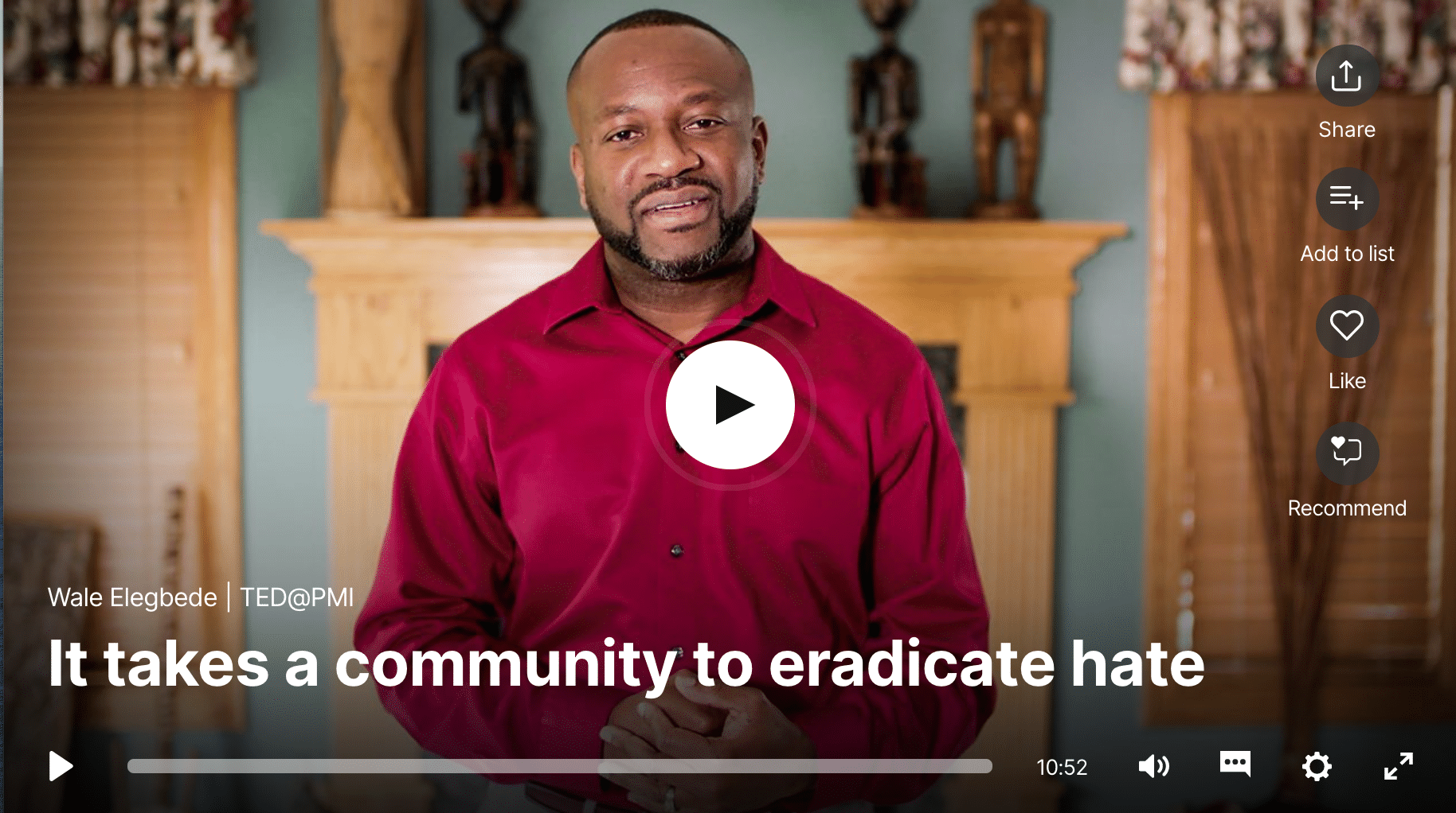 It Takes A Community To Eradicate Hate - TED Talk - The Greater La ...